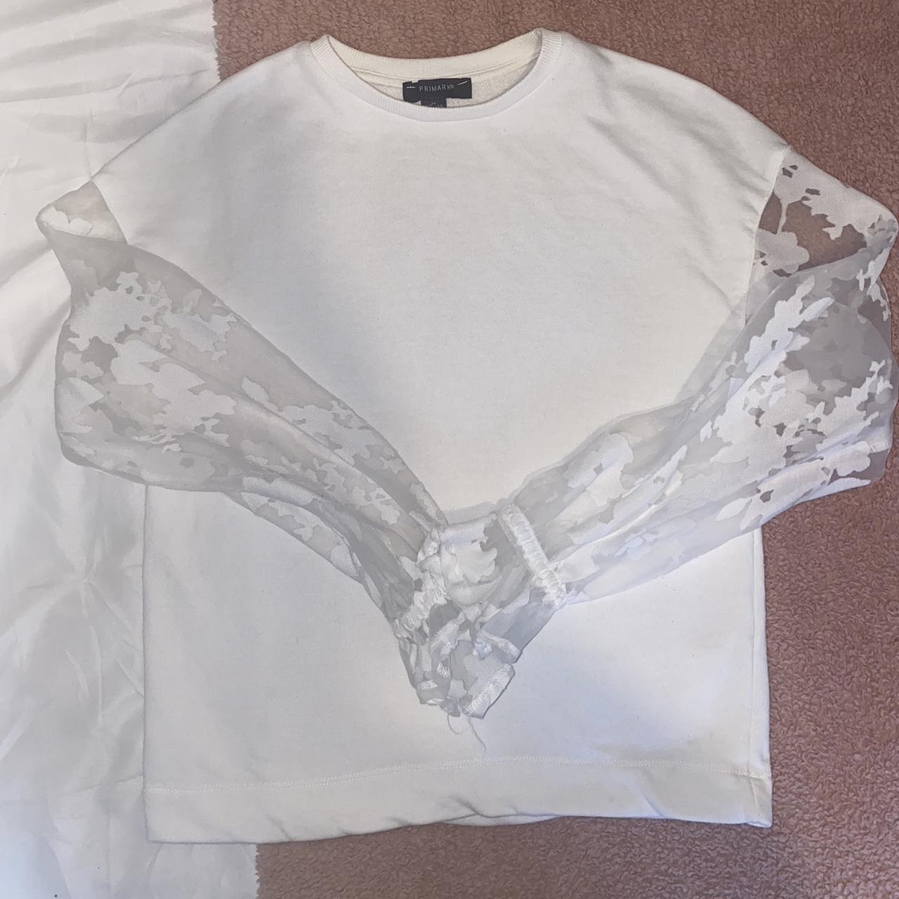 Primark Women's White T-shirt | Depop