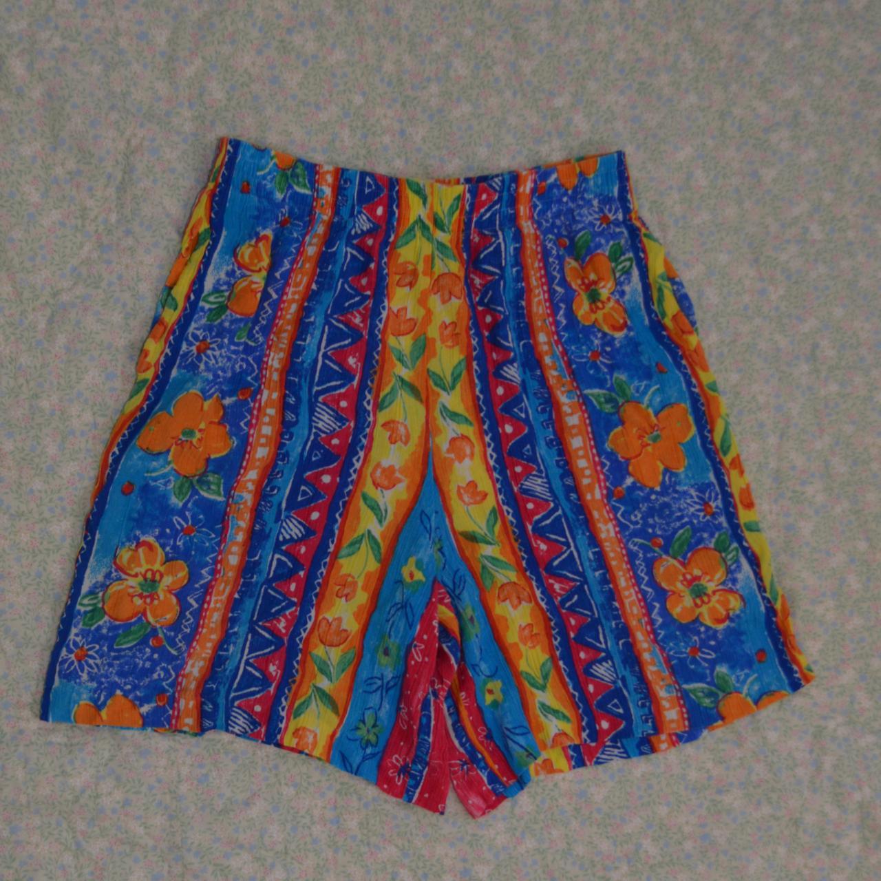 Stretchy elastic waist gender neutral shorts... - Depop