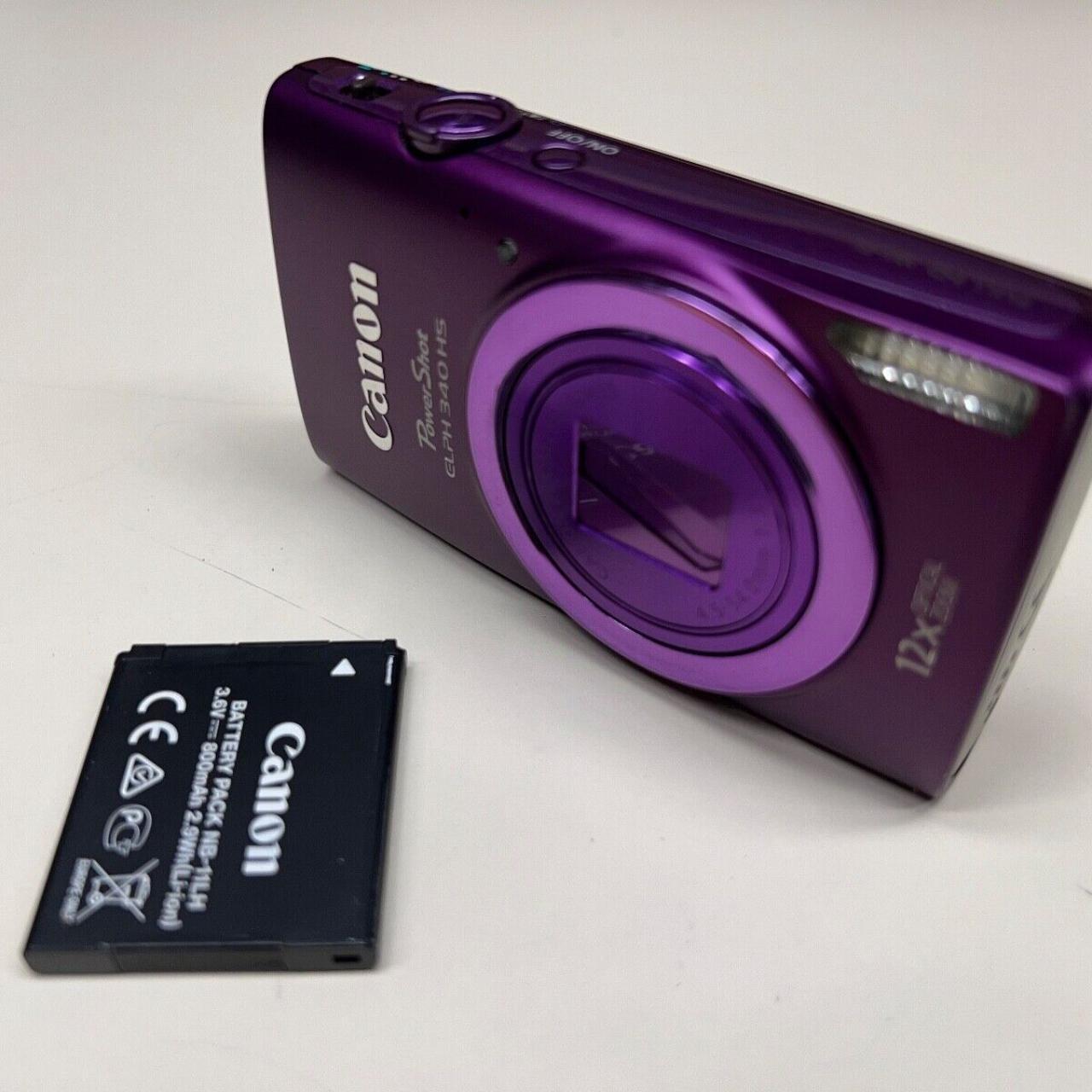 CANON POWERSHOT ELPH 340 HS DIGITAL POINT & SHOOT... - Depop