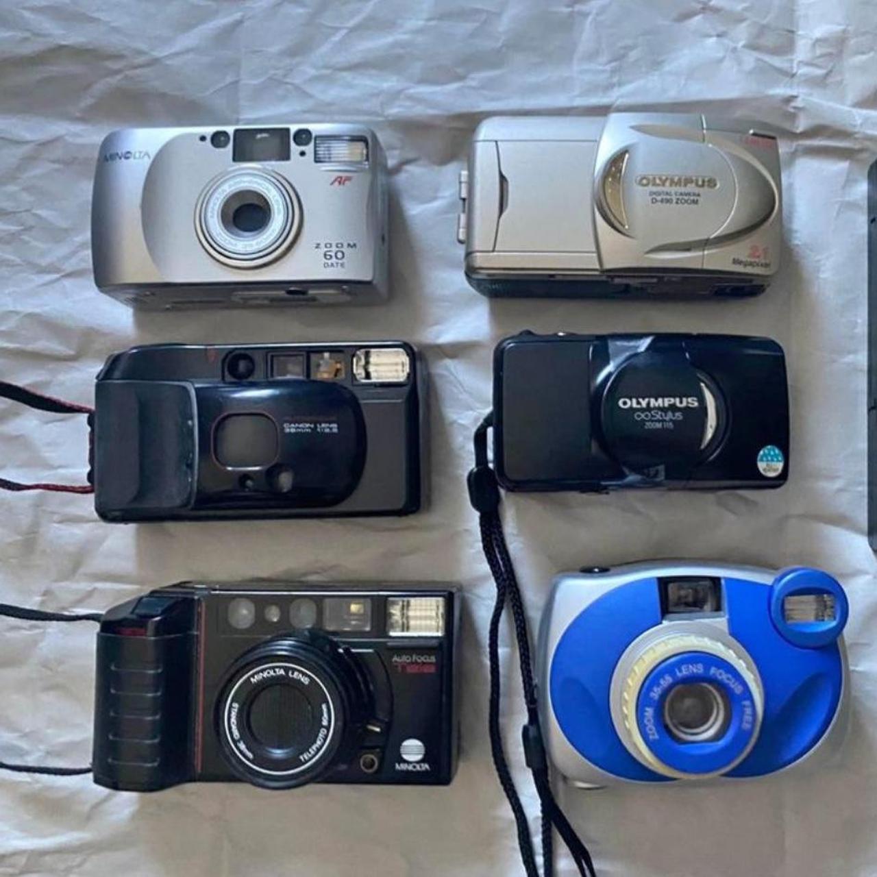 Bundle of 7vintage film cameras - 6 film cameras and... - Depop
