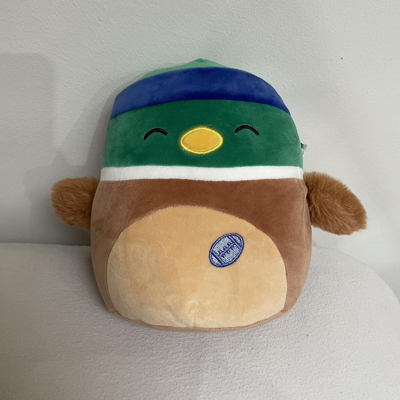 Avery the duck (rugby edition) 8” Squishmallow BNWT - Depop