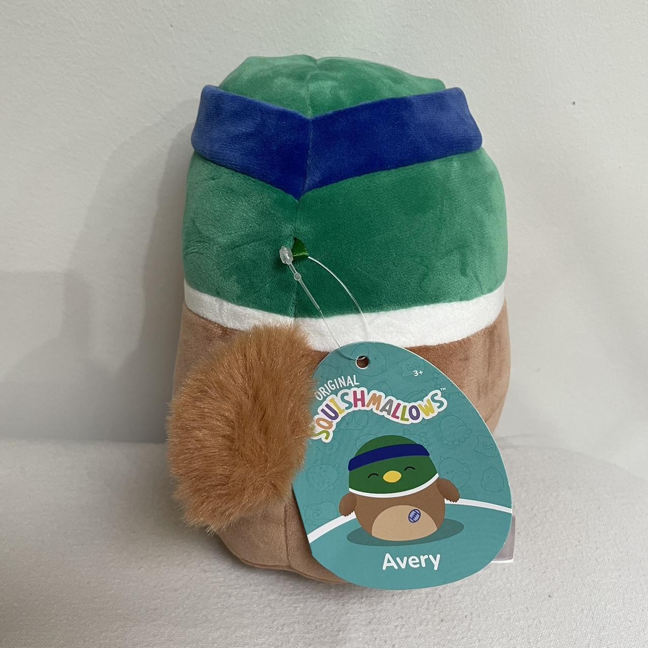Avery the duck (rugby edition) 8” Squishmallow BNWT - Depop