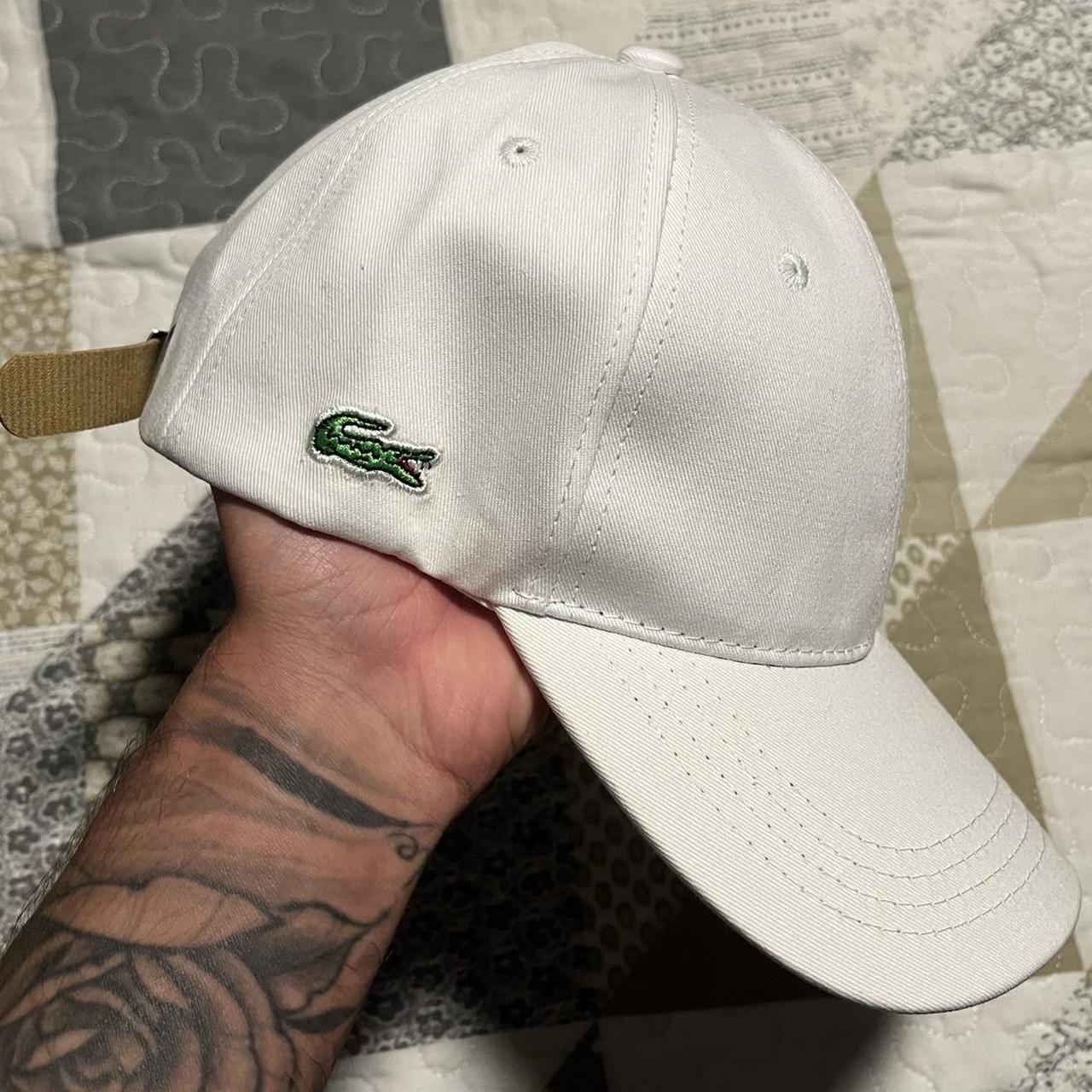 Lacoste Sport Hat excellent condition (please pay... - Depop