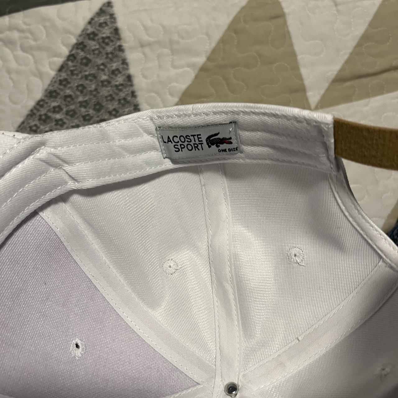 Lacoste Sport Hat excellent condition (please pay... - Depop