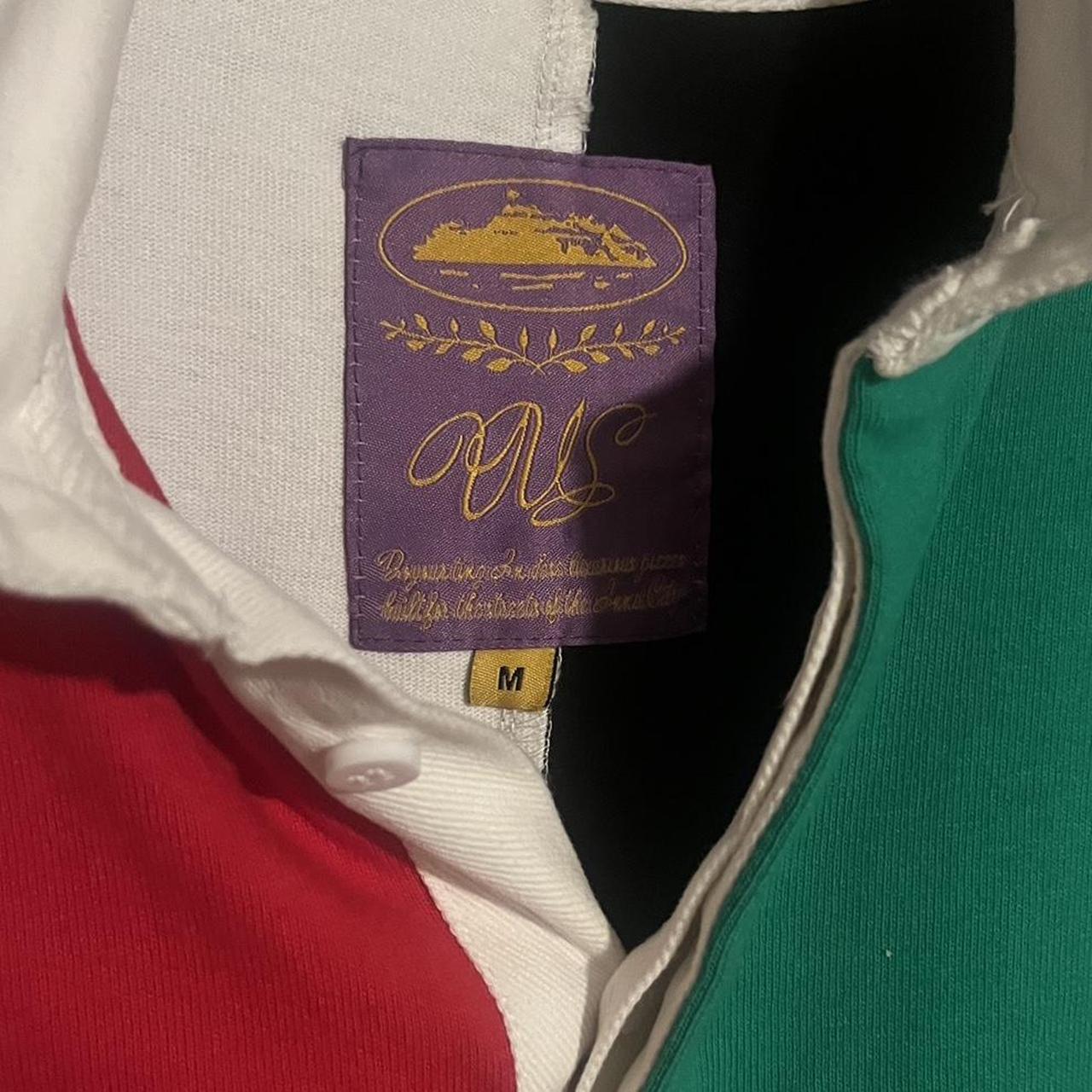 Corteiz Color Block Rugby Polo In excellent... - Depop