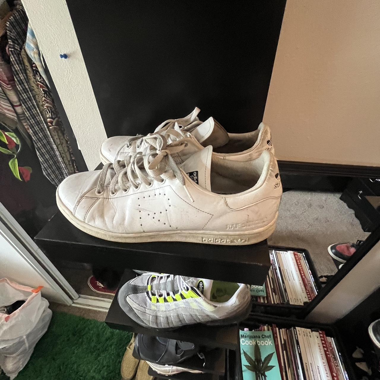 Raf Simons Men's White Trainers | Depop