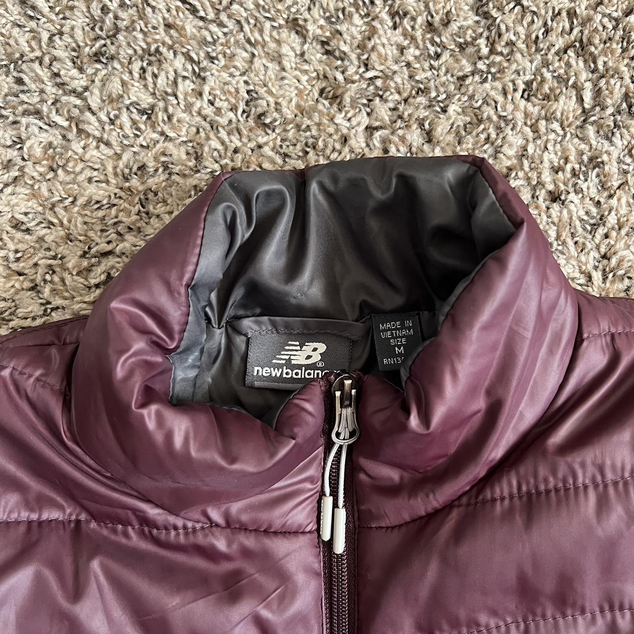New Balance Puffer Jacket Size Medium Worn... - Depop