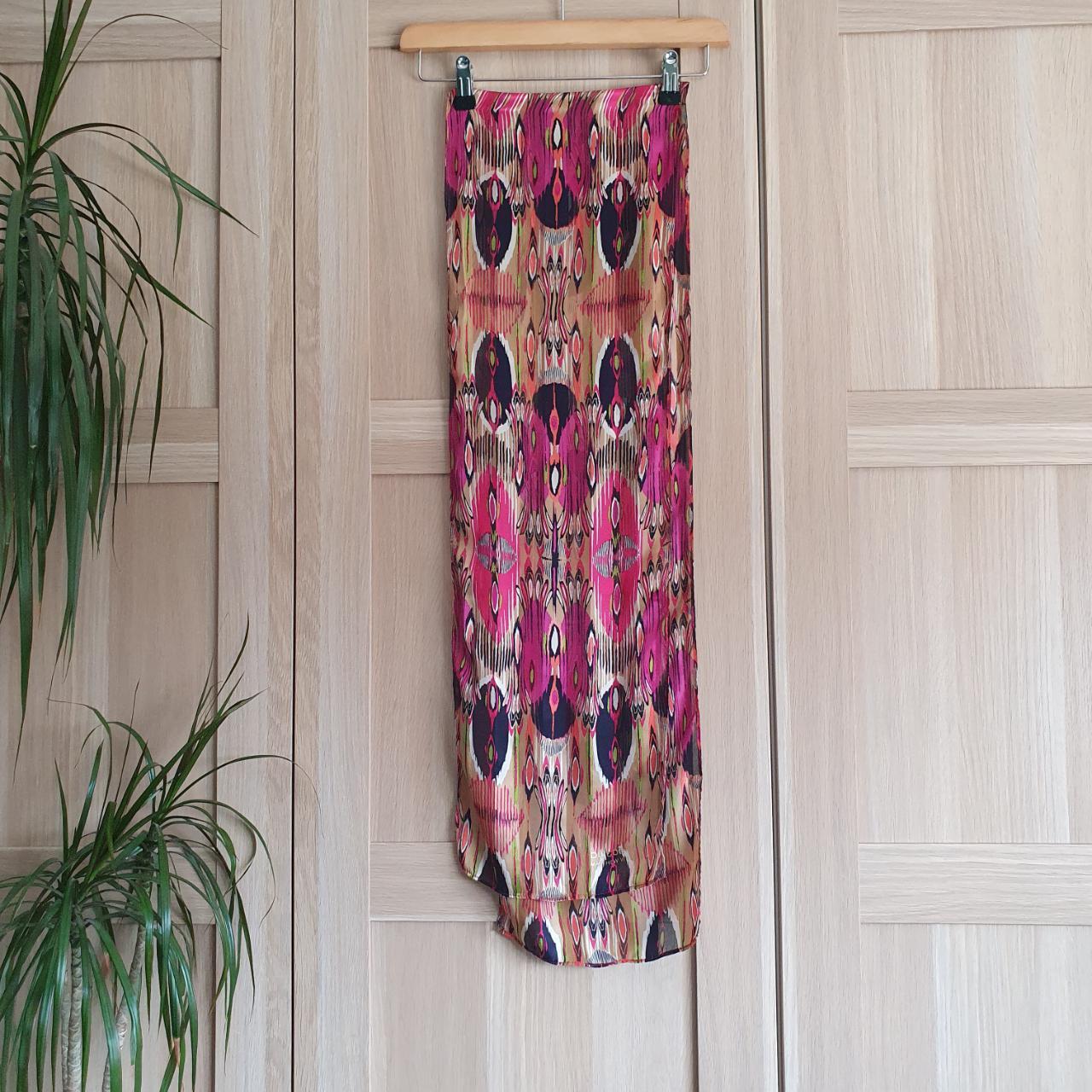 Vintage abstract designer sheer neck scarf Brand:... - Depop