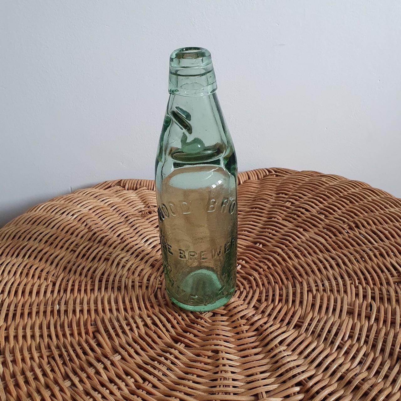 Vintageantique Victorian Glass Codd Beer Bottle Depop