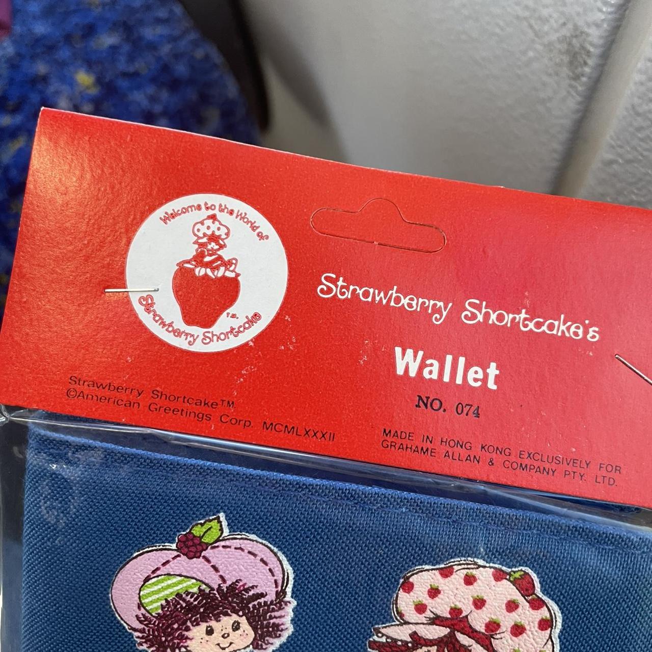 RARE 1980s Vintage Strawberry Shortcake wallet in... - Depop