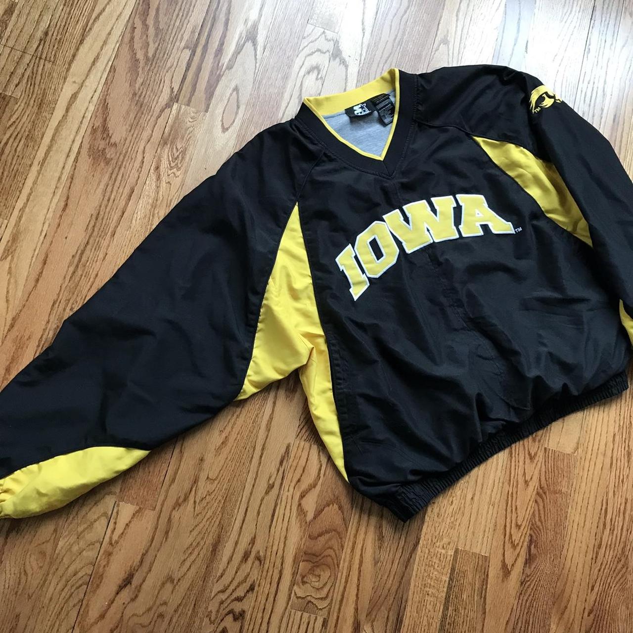 Starter Men's Black and Yellow Jacket | Depop