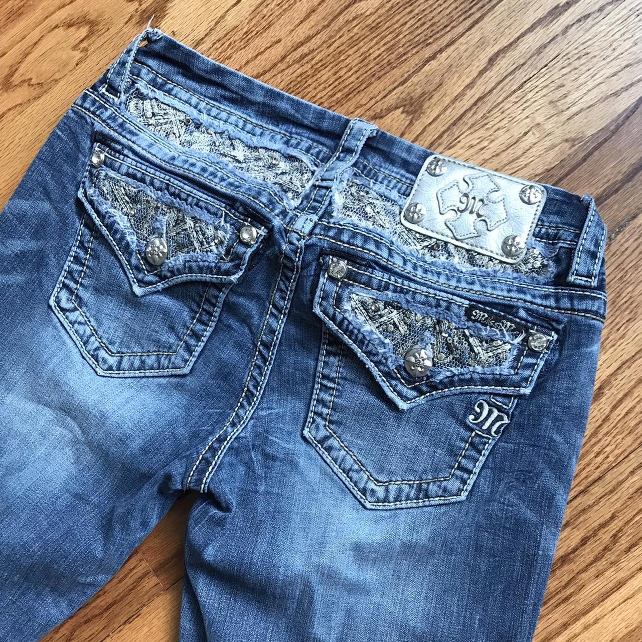 Miss Me Women's Blue Jeans | Depop