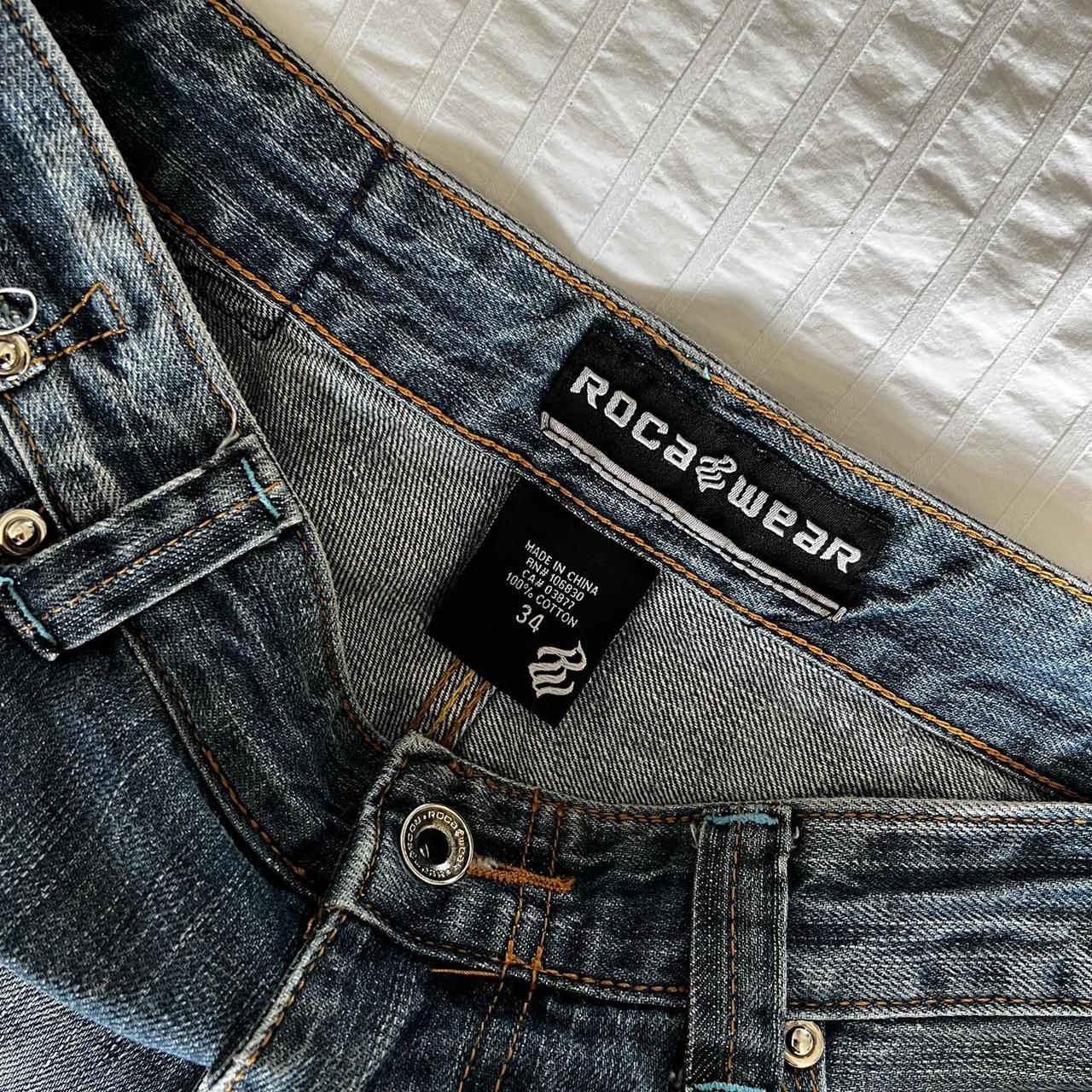 Rocawear bum logo shorts, obsessed with these but... - Depop