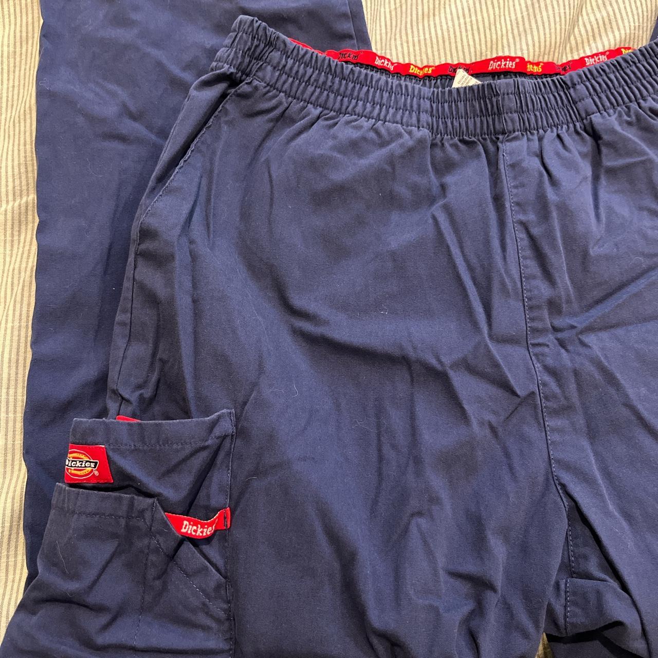 Navy Dickies Scrubs Size Large Dickies Scrubs Depop