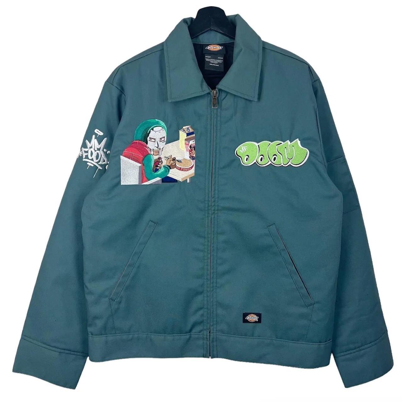 💚 MF DOOM Embroidered Mm.. Food Green Workwear... - Depop