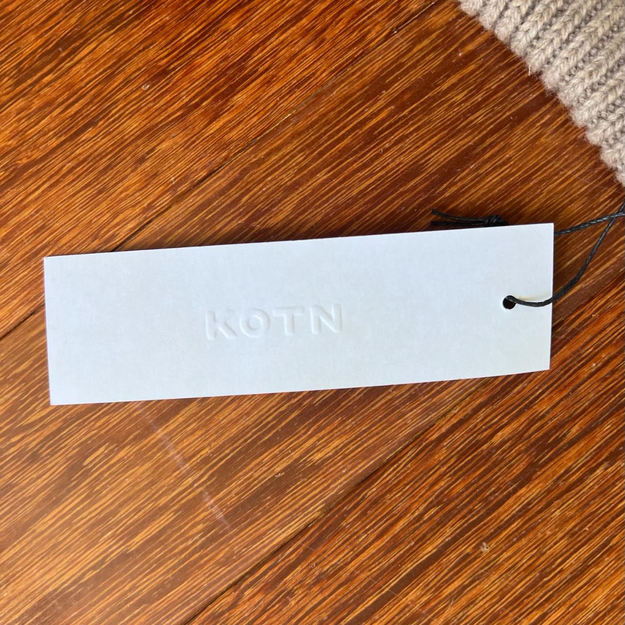 💚 Kotn Lambswool Kilimanjaro Cable Sweater Dune... - Depop