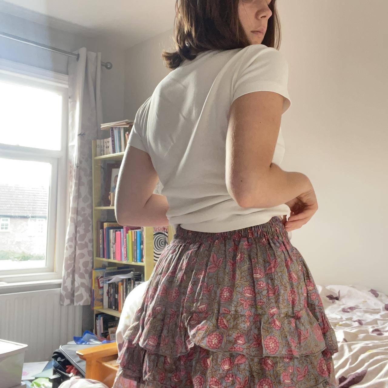 Gorgeous hoboko rara layered mini skirt. Such a cute... - Depop