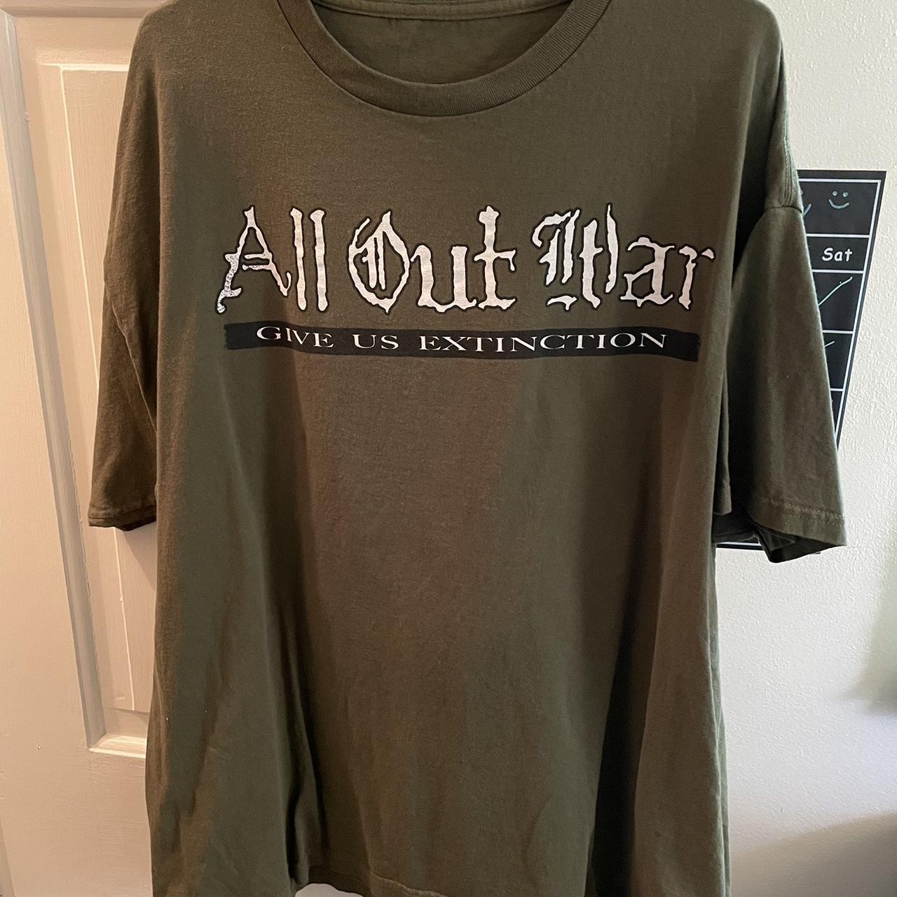 All Out War Give Us Extinction 2xl on alstyle no... - Depop