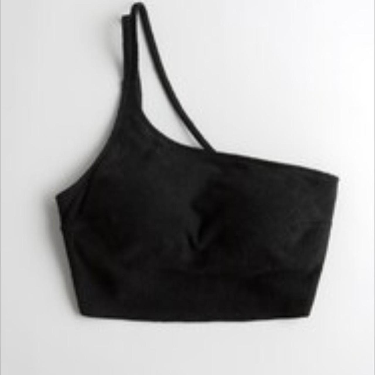 Hollister Gilly Hicks Happy Fleece One Shoulder... - Depop