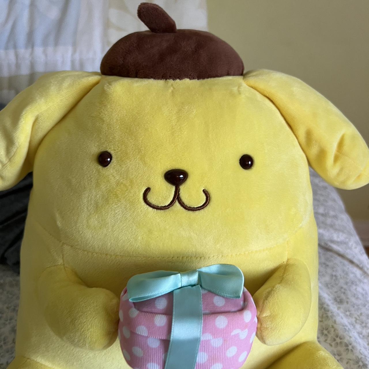 BIG pompompurin plush! Excellent condition with no... - Depop