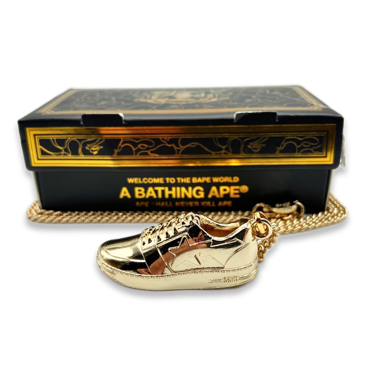 BAPE Men's Gold Jewellery | Depop