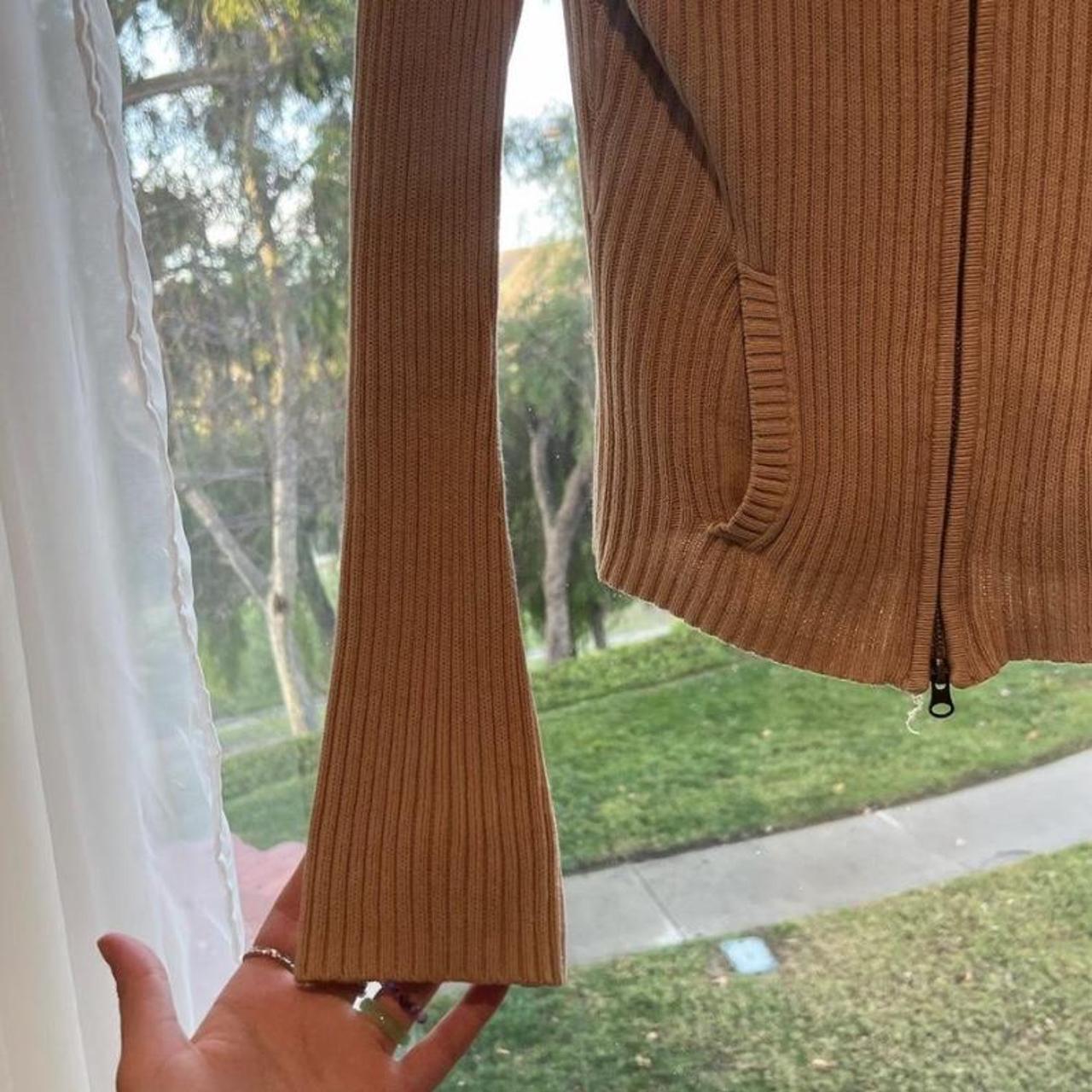 One Step Up Women's Tan Jumper | Depop