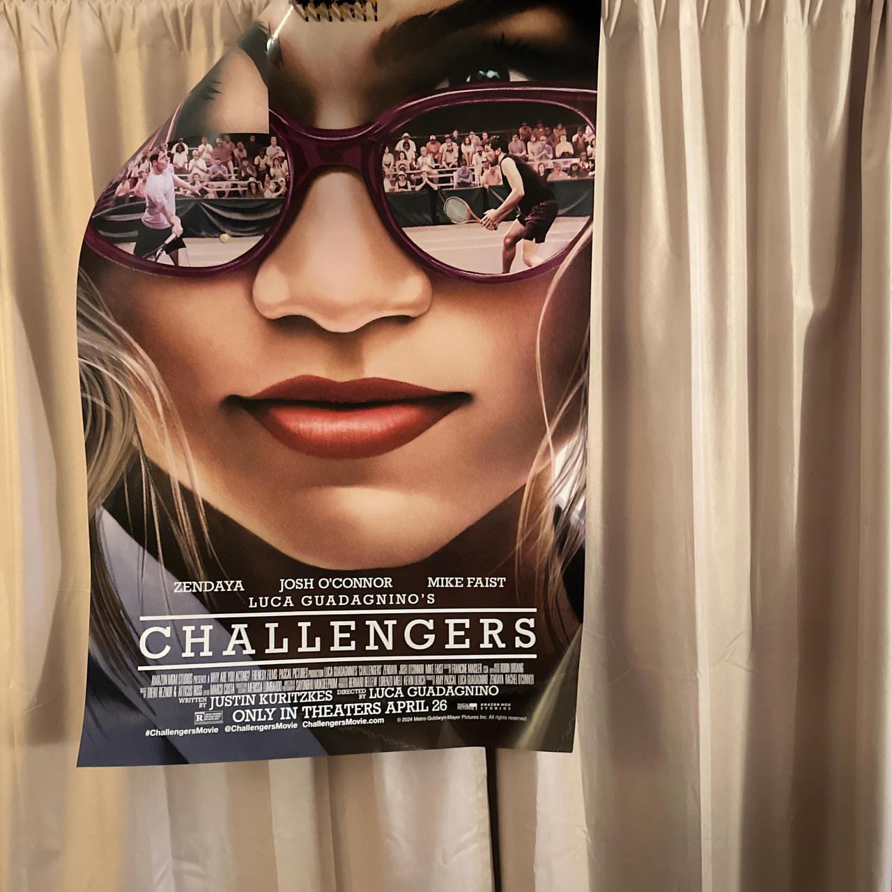 BIG Challengers poster from the screening!!! For... - Depop