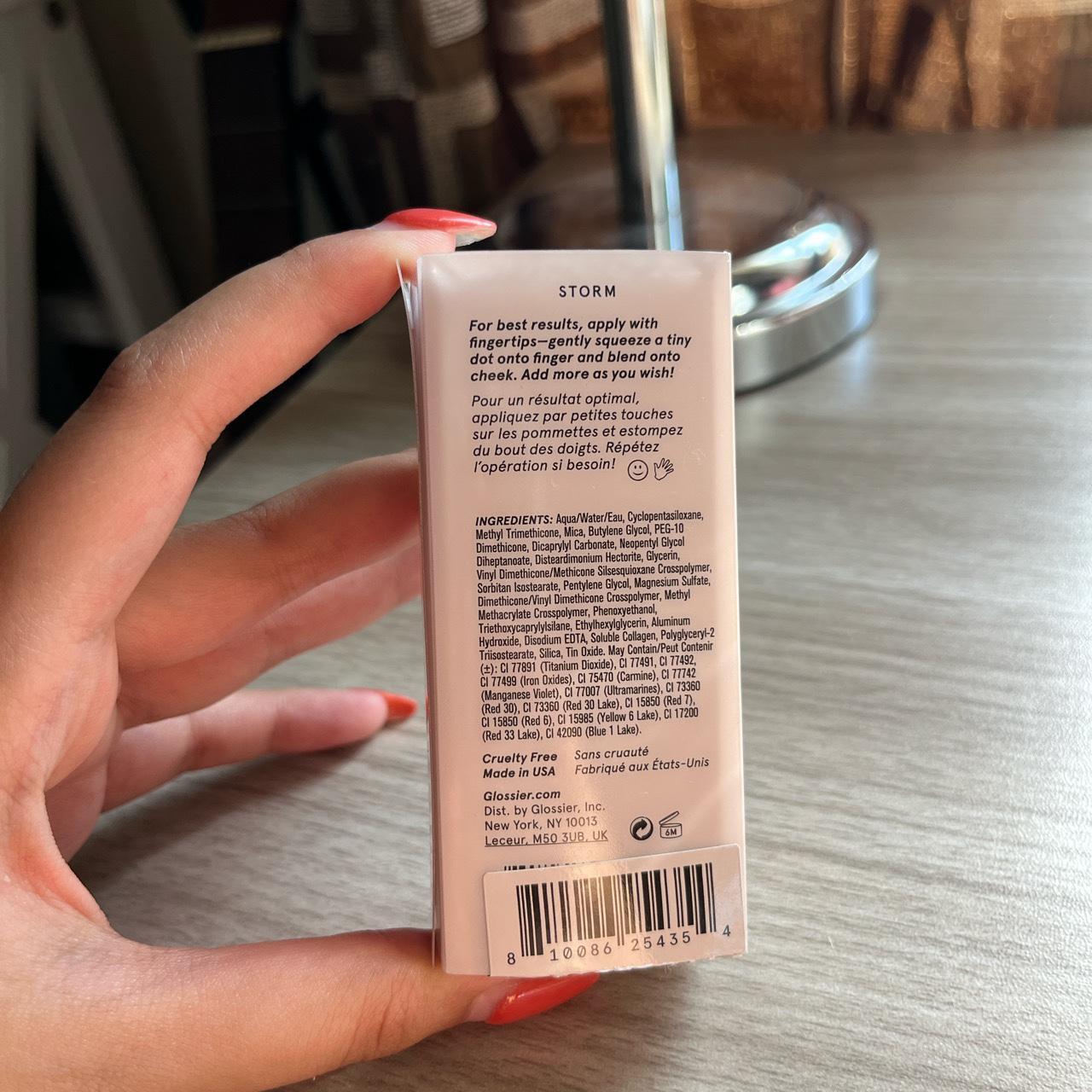 Glossier Cloud Paint Blush (Storm) • Only used... - Depop