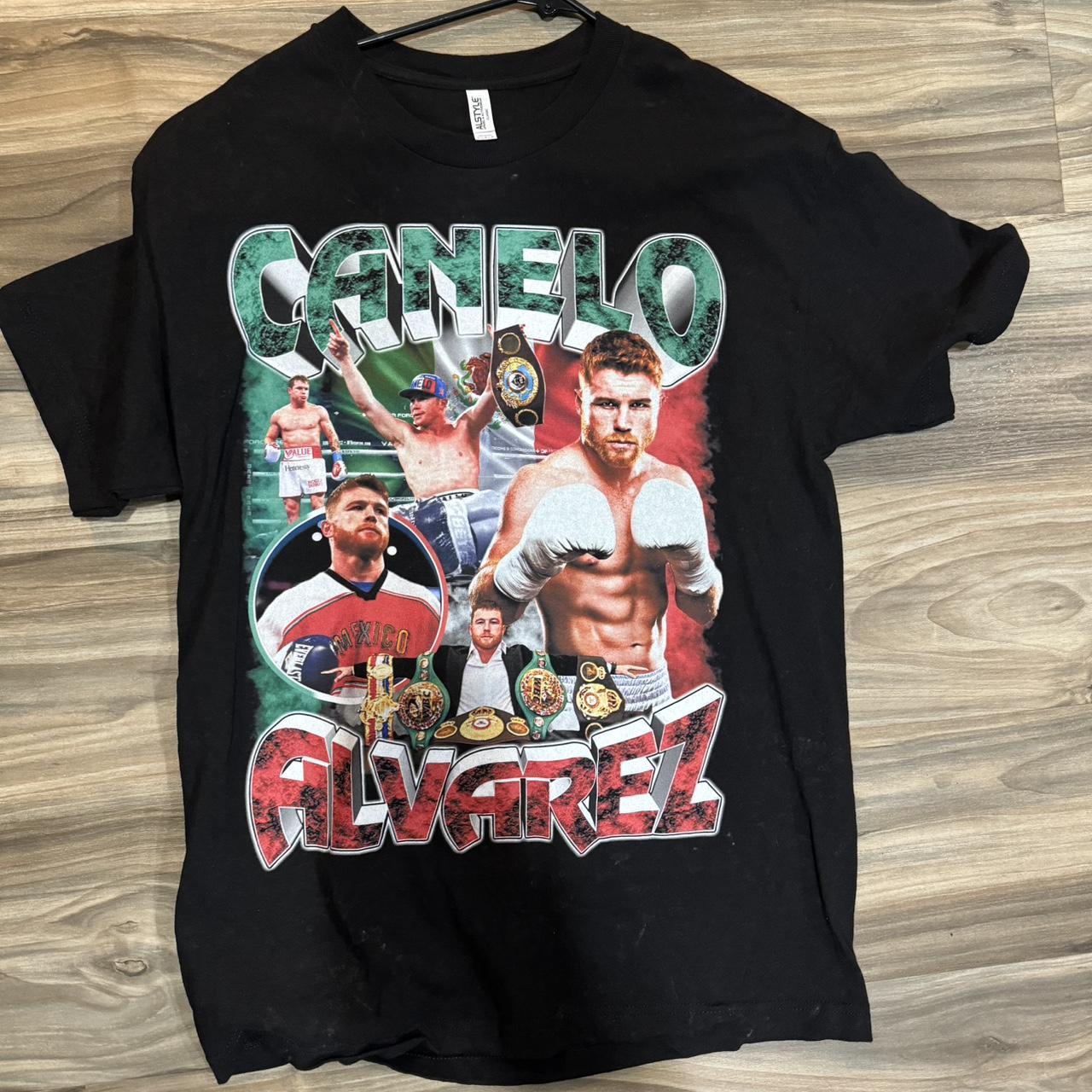 Canelo Undisputed Mexico Boxing T-Shirt - Depop