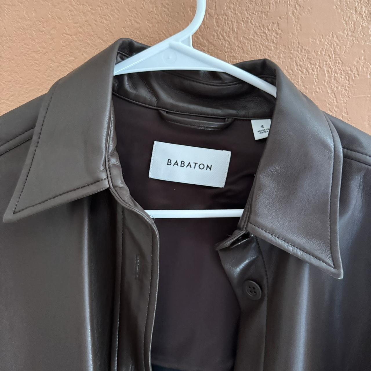 Babaton Faux Leather Jacket Aritiza brand jacket.... | Depop