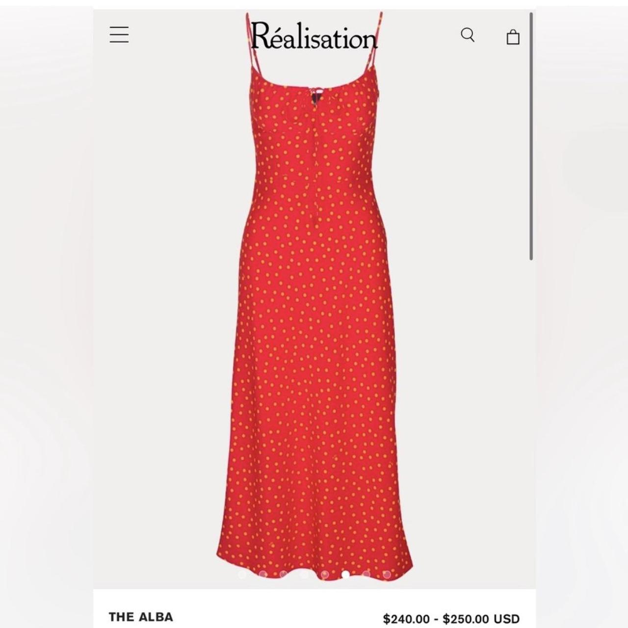Realisation Par Alba dress in color rossa, worn... - Depop