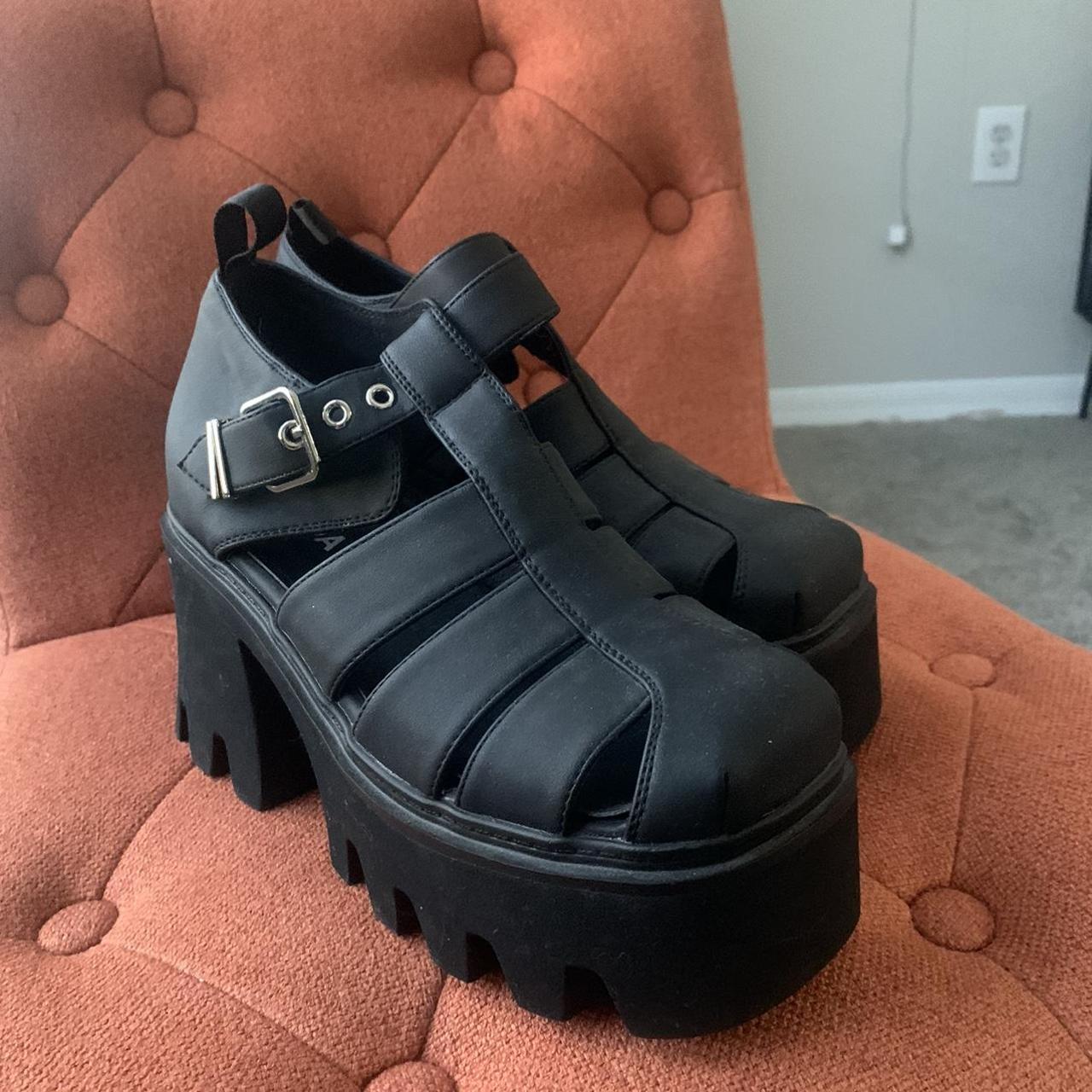 LAMODA BUCKLE PLATFORMS 🌟 - fits 7 / 7 & half -... - Depop