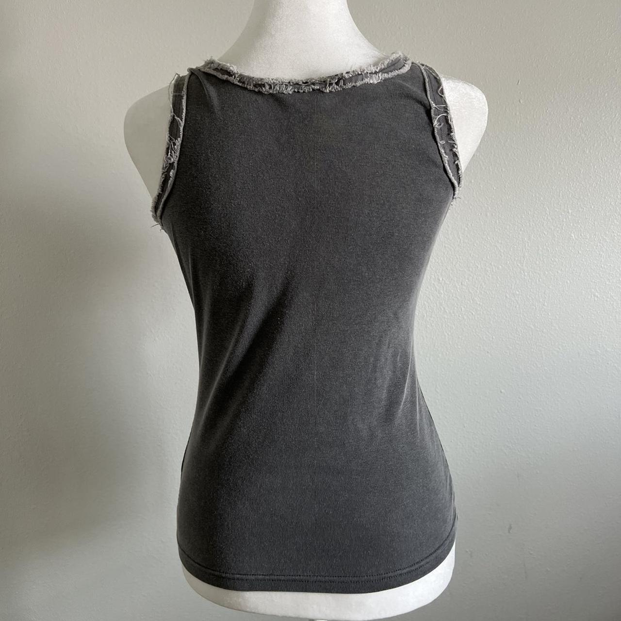Denim Cargo tank top by Japan sourced -size: Large... - Depop
