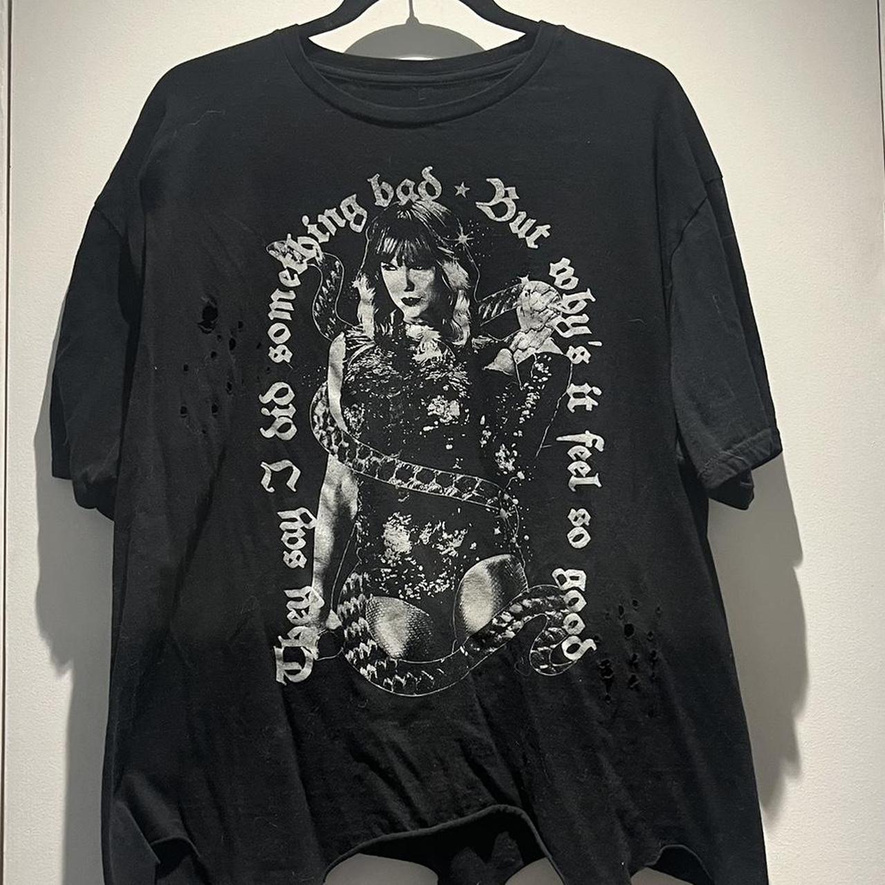 taylor swift official merch reputation shirt... - Depop