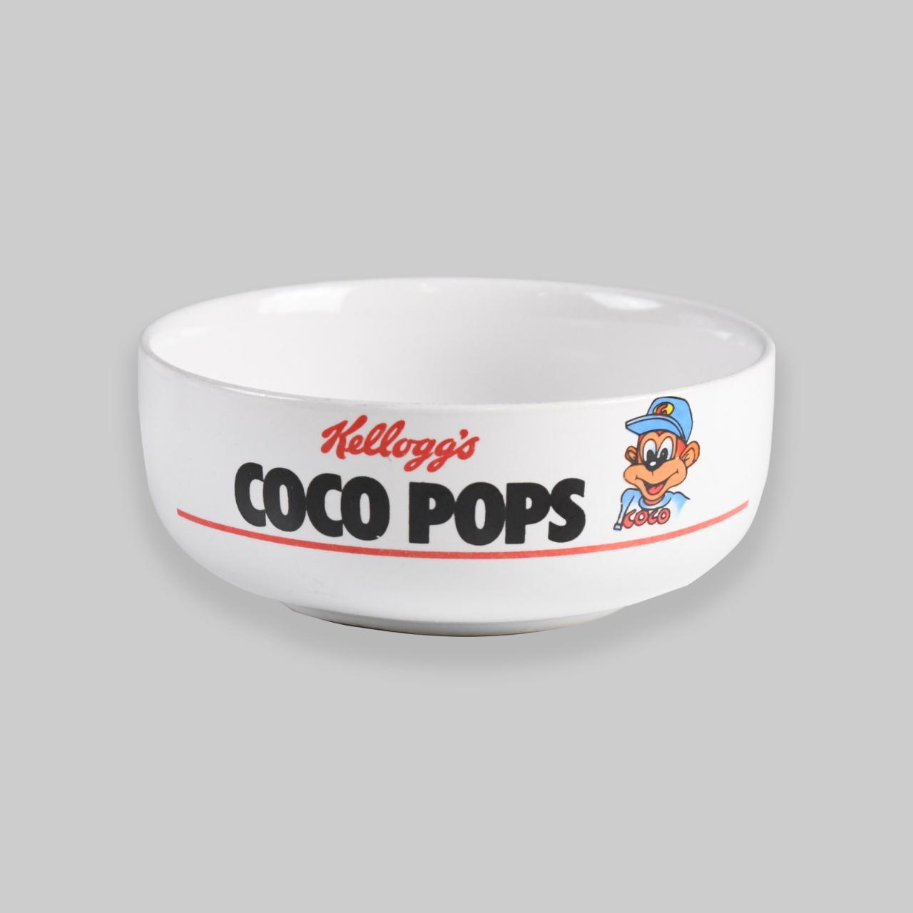 Vintage Kellogg's Coco Pops Cereal Bowl 1987 lovely... - Depop