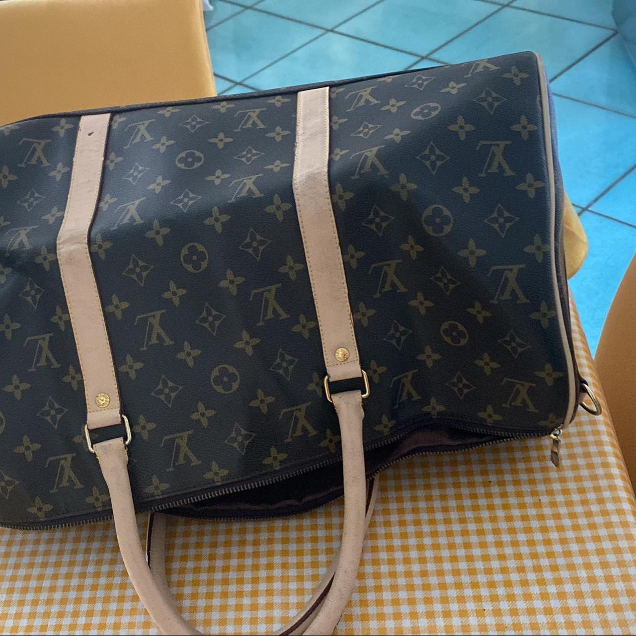 Borsone da viaggio in ottimo condizioni Louis Vuitton - Depop