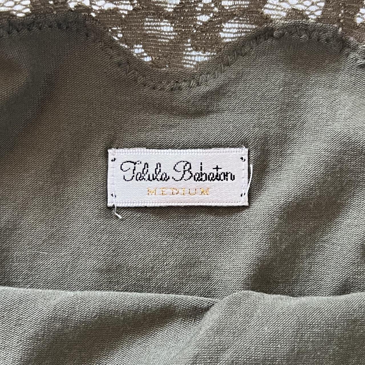 ଘ(੭ˊᵕˋ)੭* ੈ ‧₊˚ Talula Babaton Vintage Green Guipure... | Depop