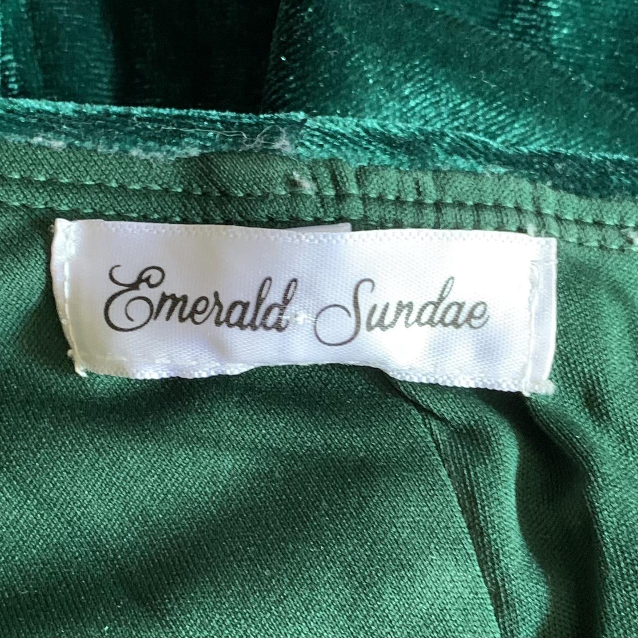 Emerald Sundae Women's Green Dress | Depop