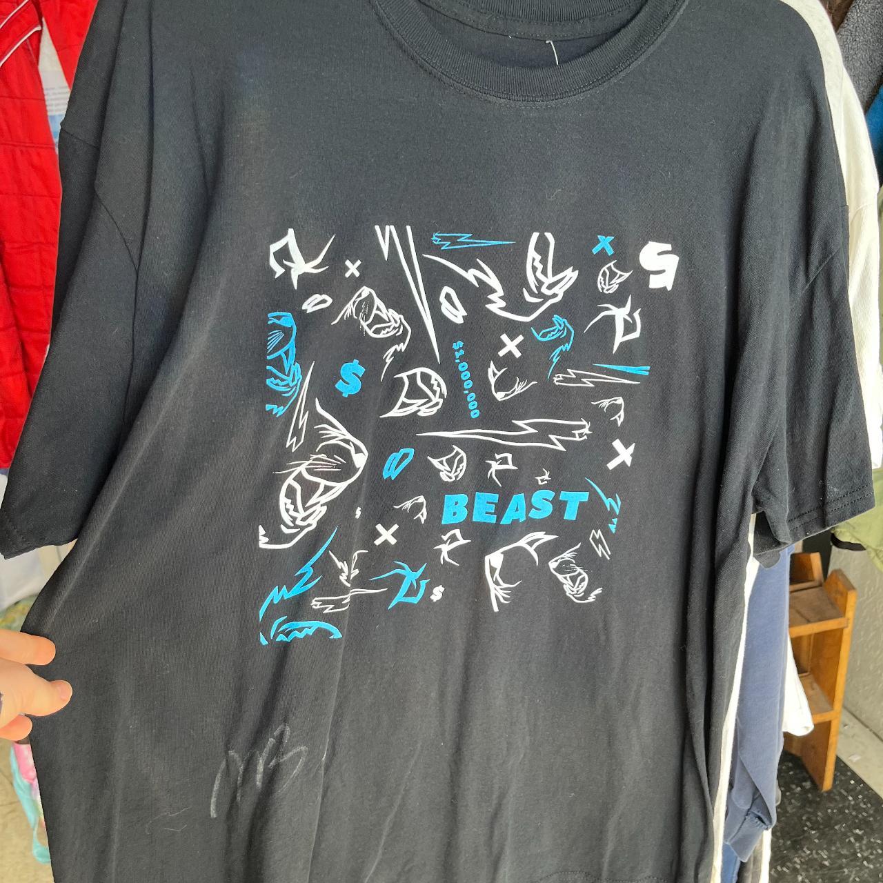 Signer Mr. Beast tee - Depop