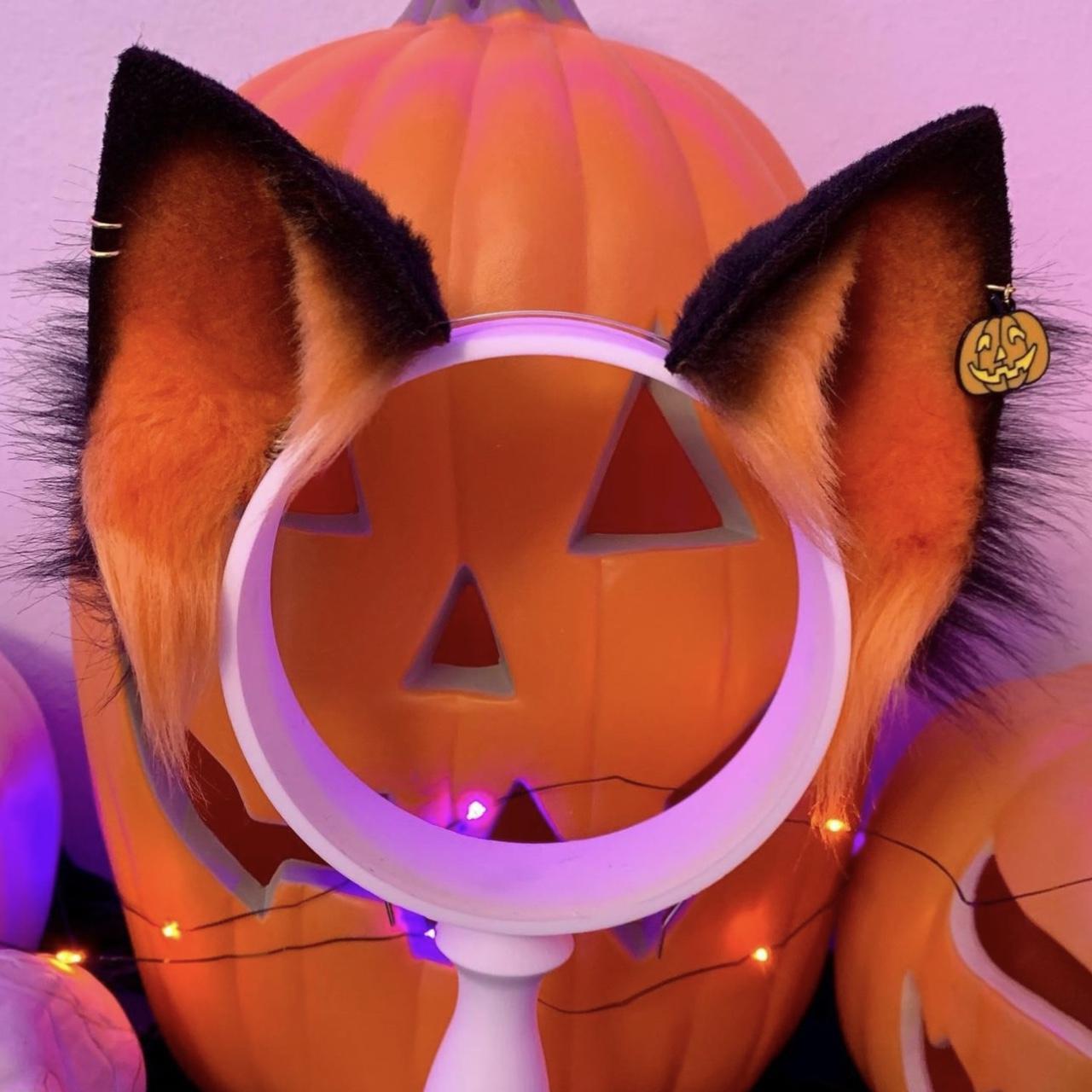 Women's Black and Orange Fancy-dress | Depop