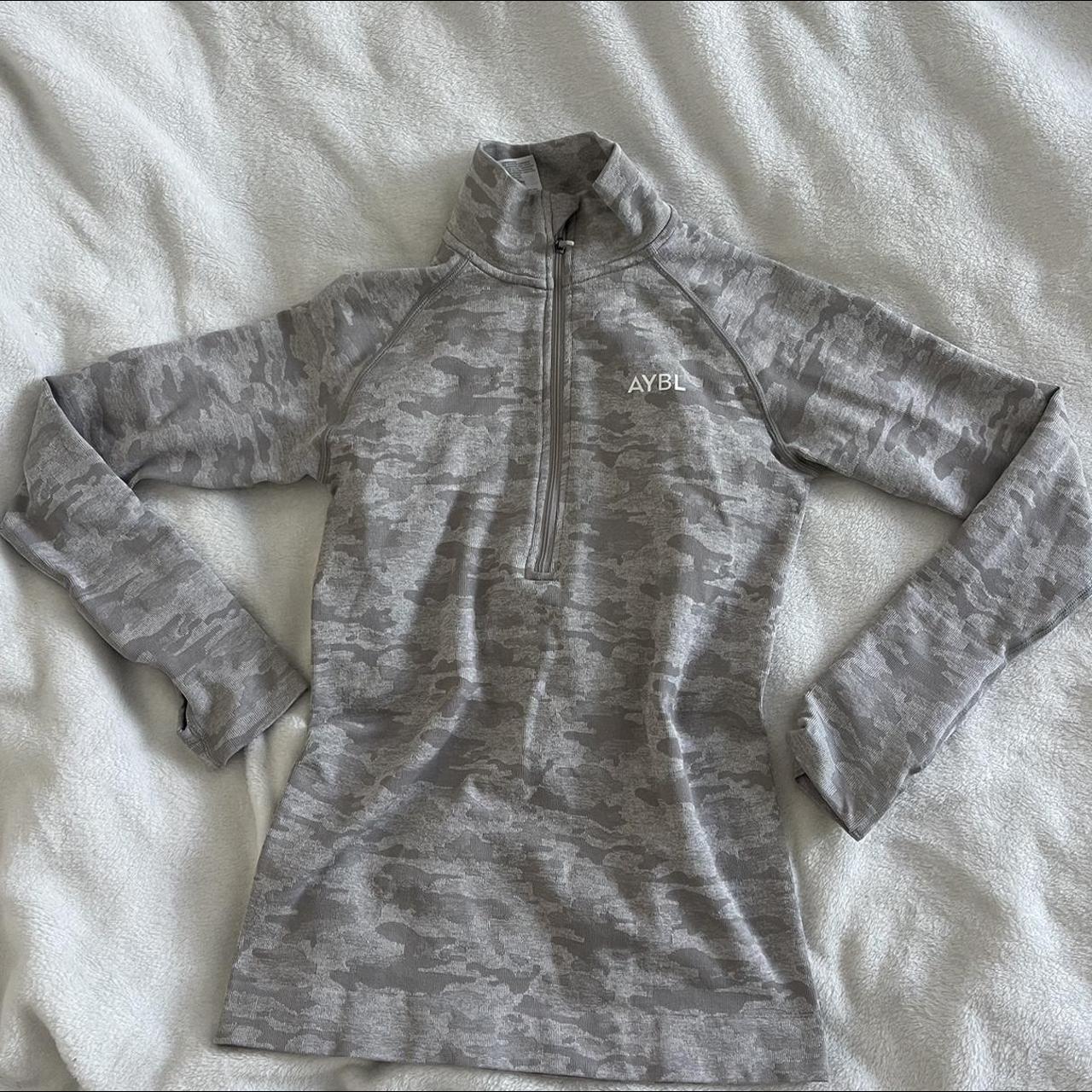 gym zip up bbl jacket brand is AYBL size small + is... - Depop