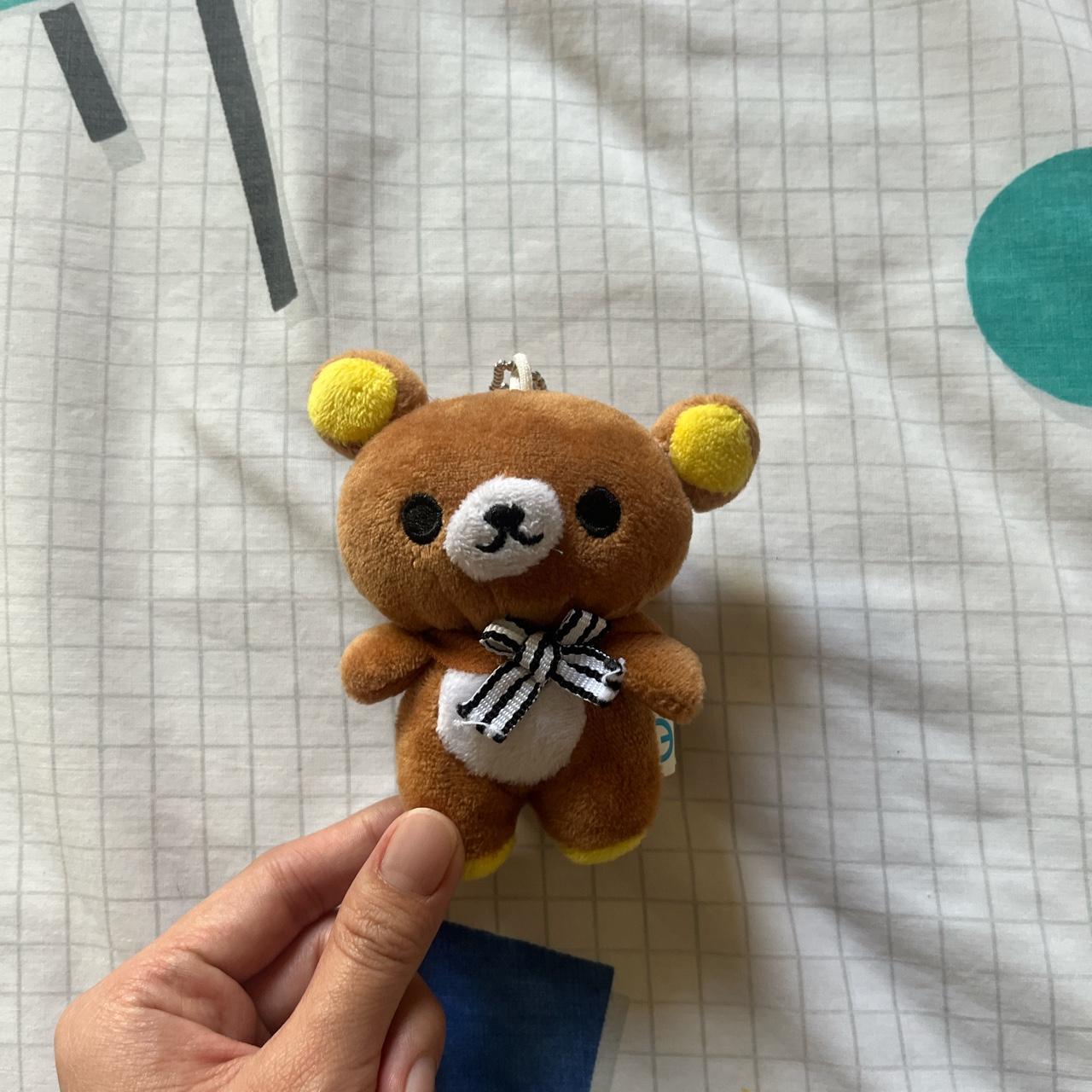 Rilakkuma Keychain Plush unofficial merch slightly... - Depop