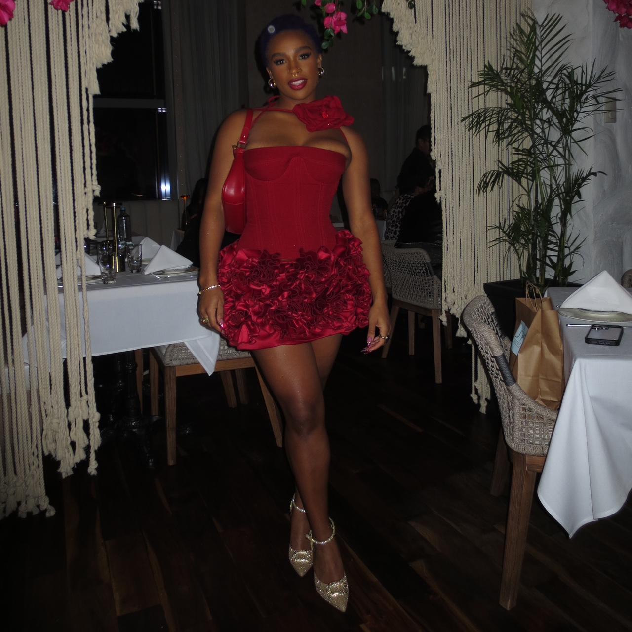 Fanci Club two piece outfit worn... - Depop