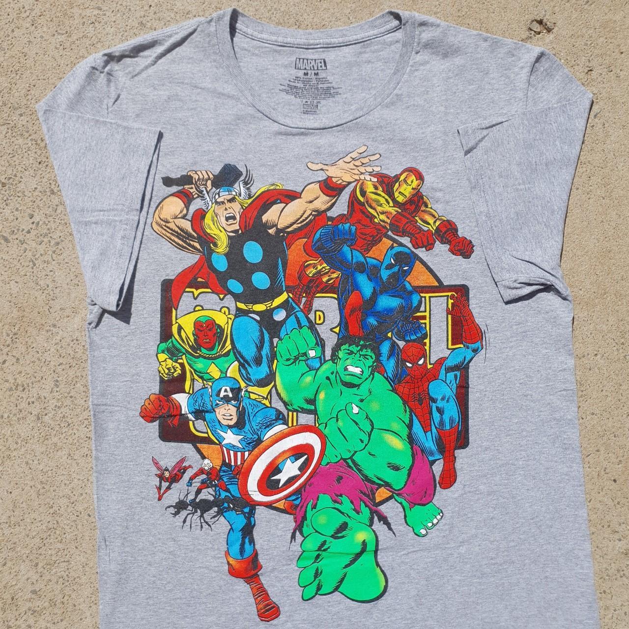Marvel Avengers Tee Shirt 2010s Love that it's the... - Depop