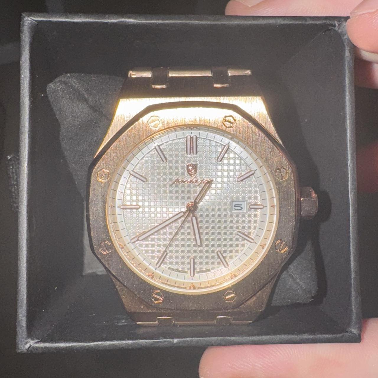 Elevio Kings Oak Watch Stainless Steel Rose-gold... - Depop