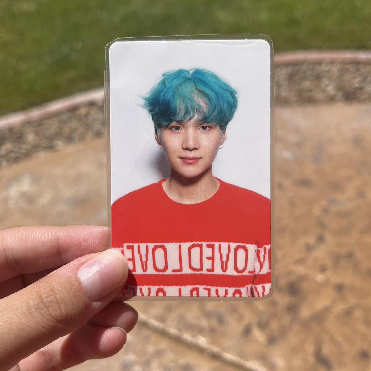 BTS Love Yourself Her Yoongi “Suga” Photocard (does... - Depop