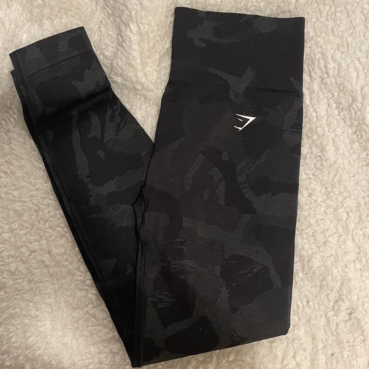 gymshark adapt seamless camo leggings in... - Depop