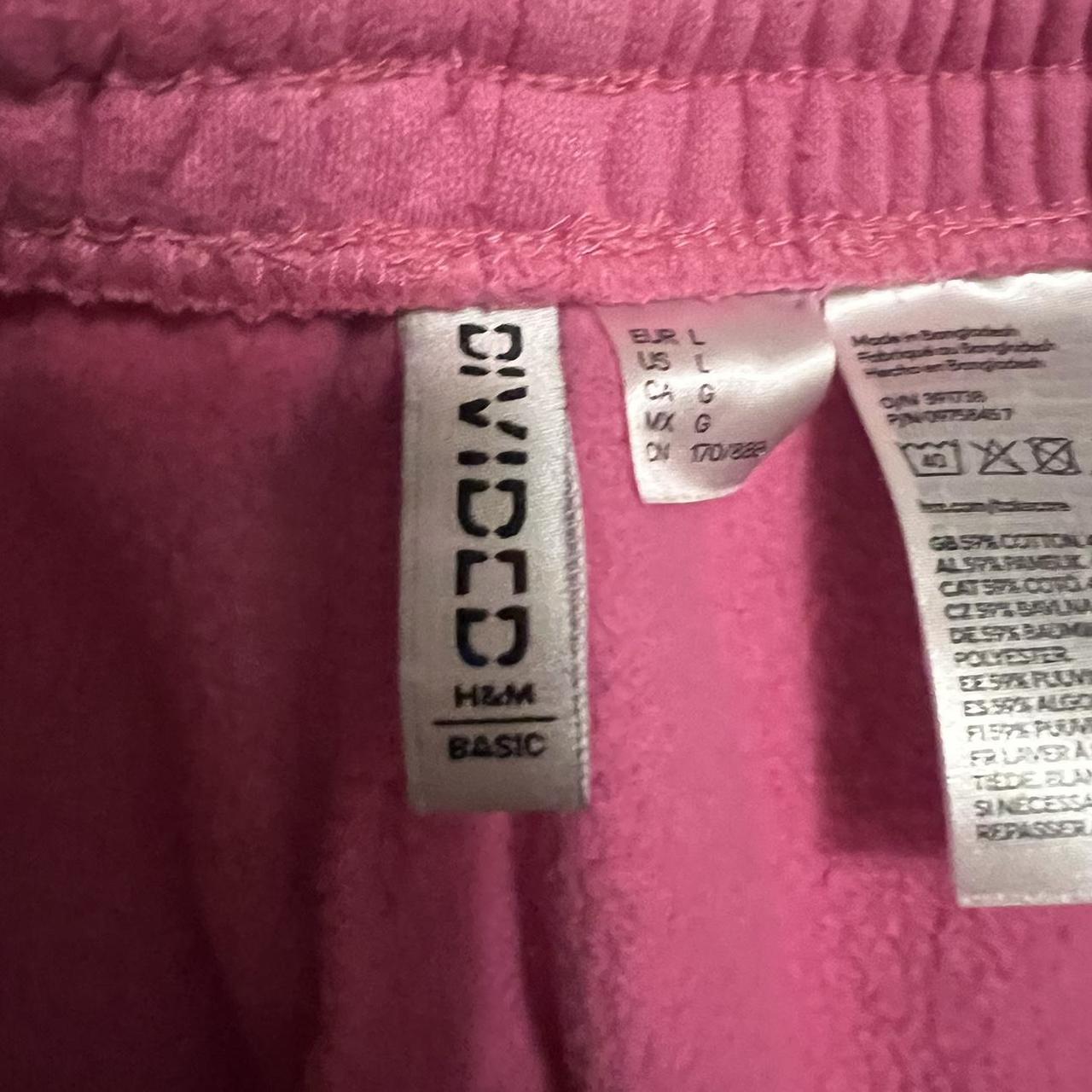 Pink divided sweatpants Size large, I’m a... - Depop