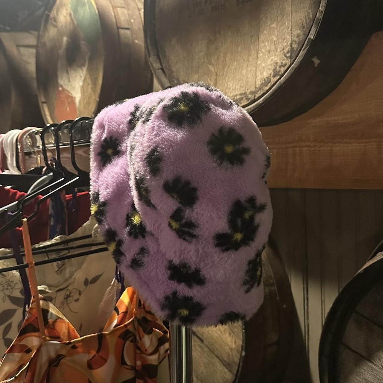 funky fuzzy hat from urban outfitters. no flaws!... - Depop