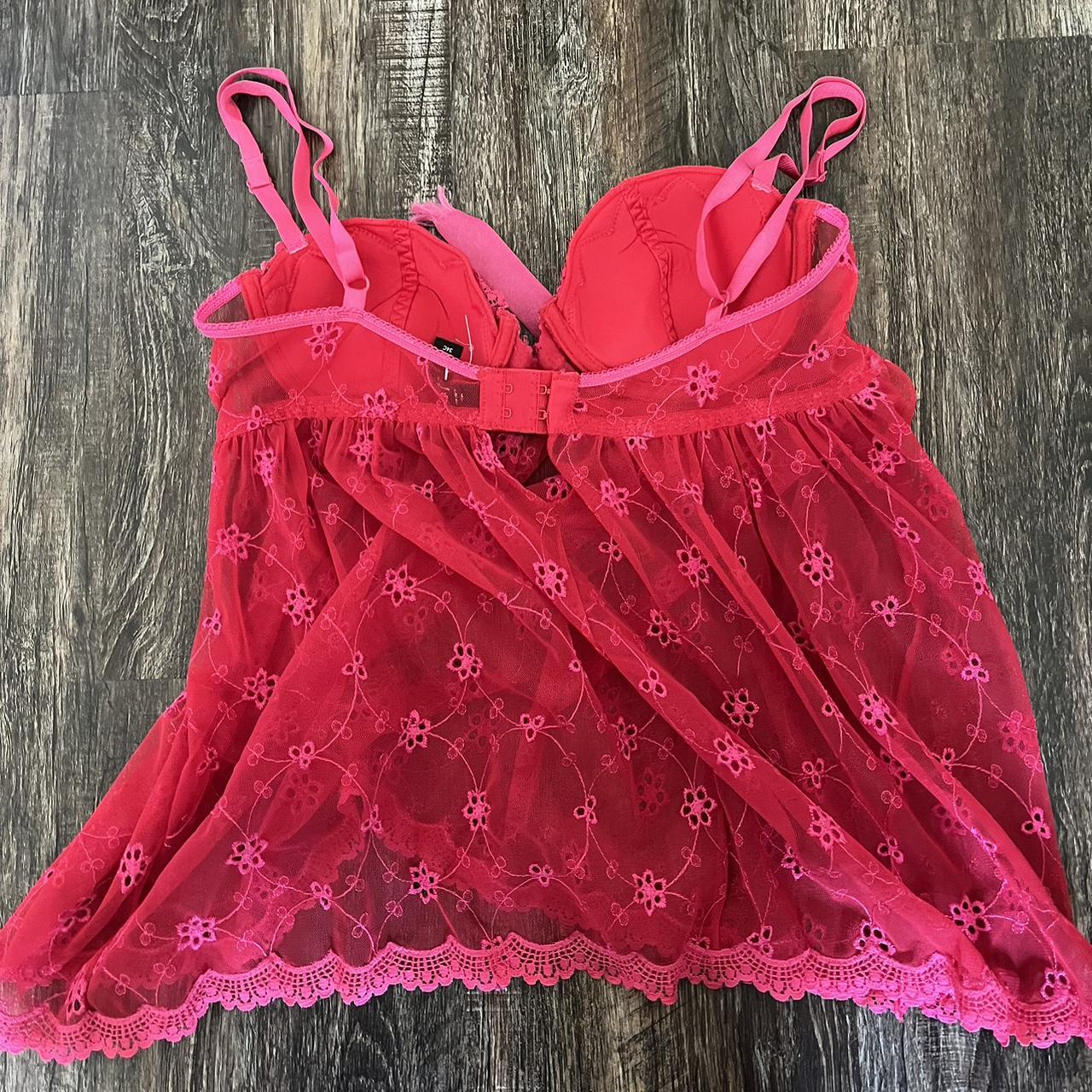 victoria secret y2k lacy sleep cami #y2k #2000s... - Depop